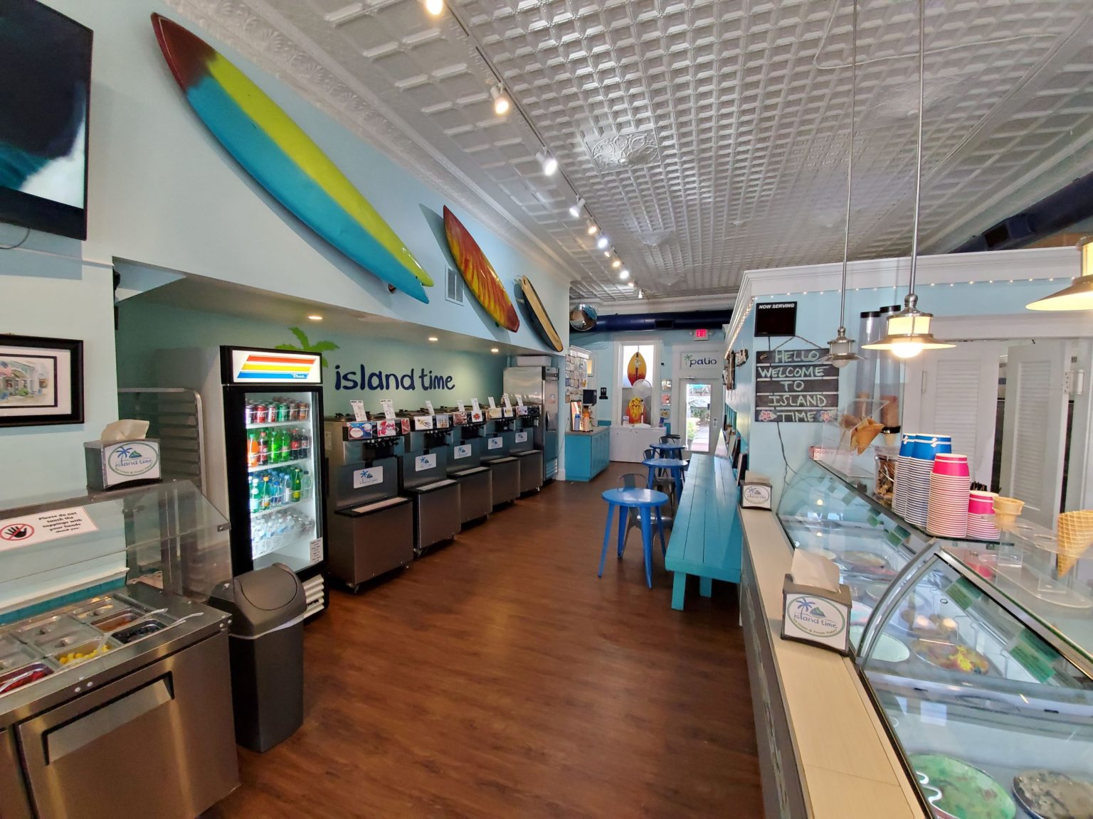Ice Cream Shop Fernandina Beach FL - Island Time - Yogurt